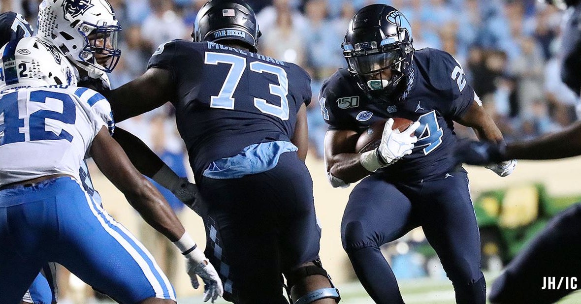 UNC Snap Counts vs. Duke