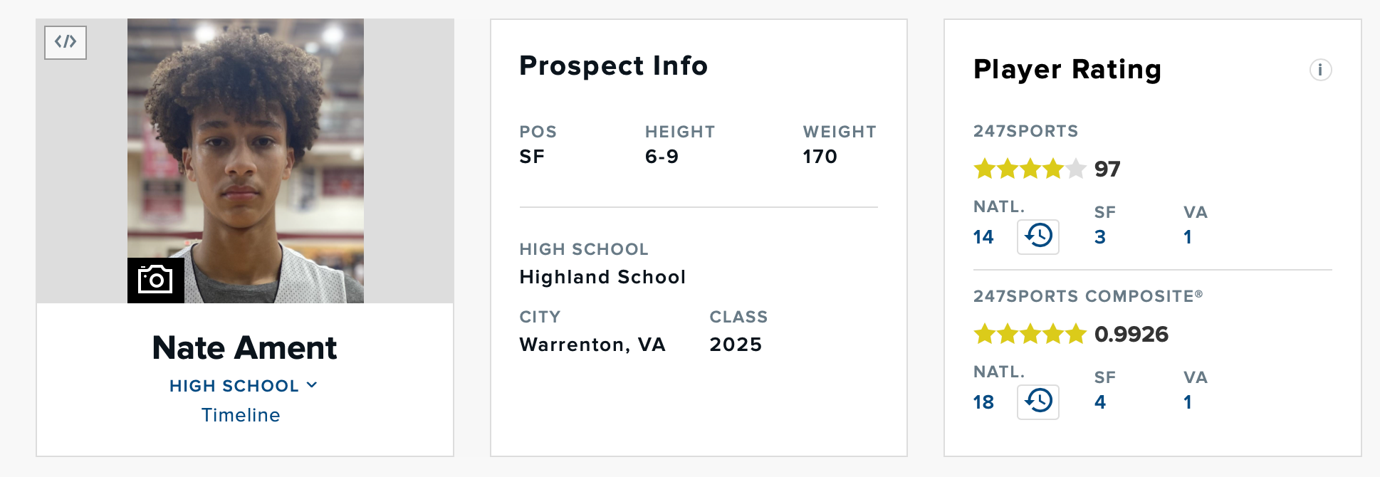 Nate Ament talks VT unofficial