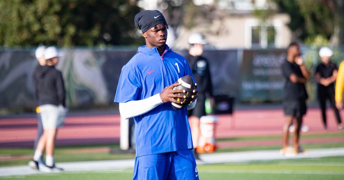 Checking in with quarterback prospect KaMario Taylor