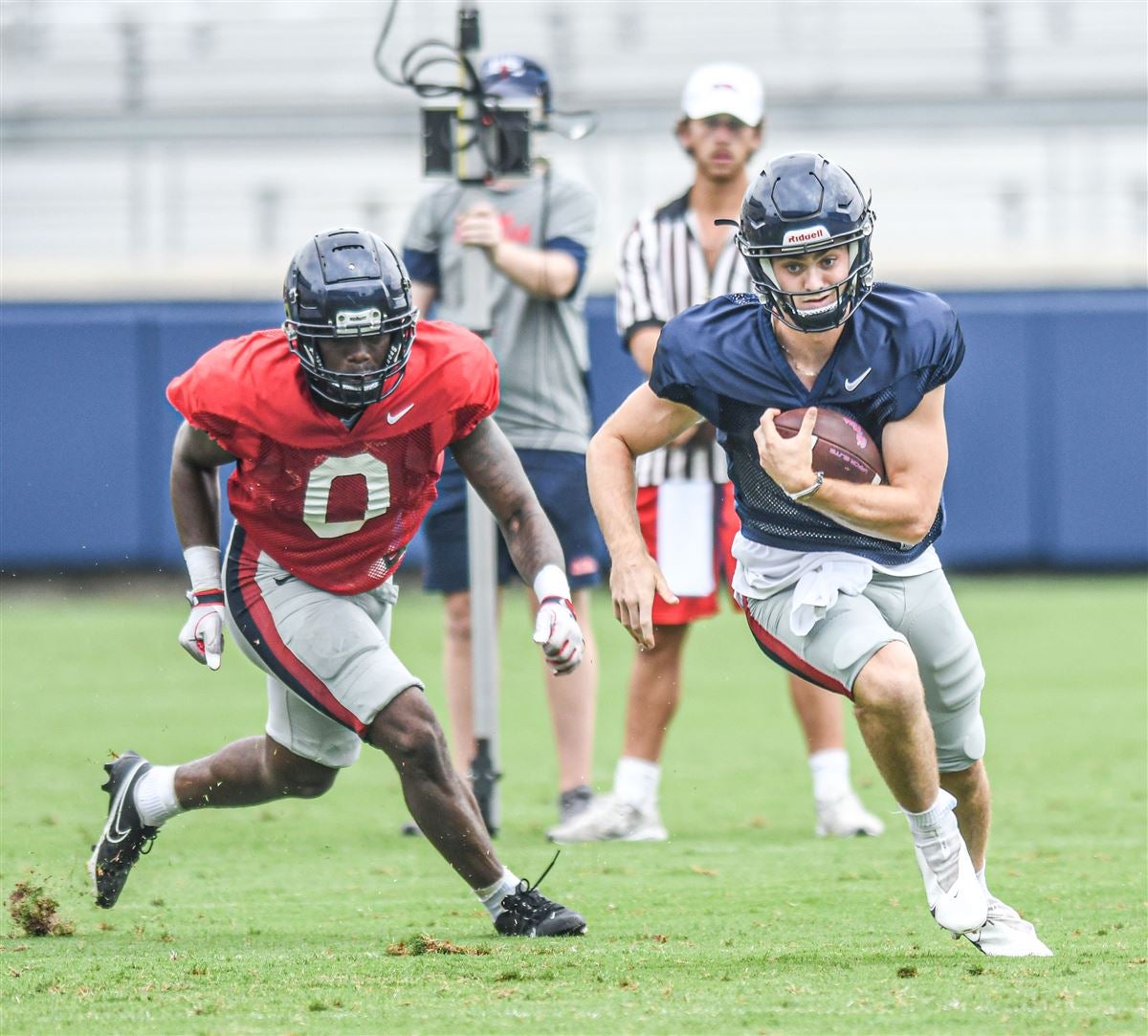 Photos: Ole Miss kicks off week two of fall camp with Sunday scrimmage ...
