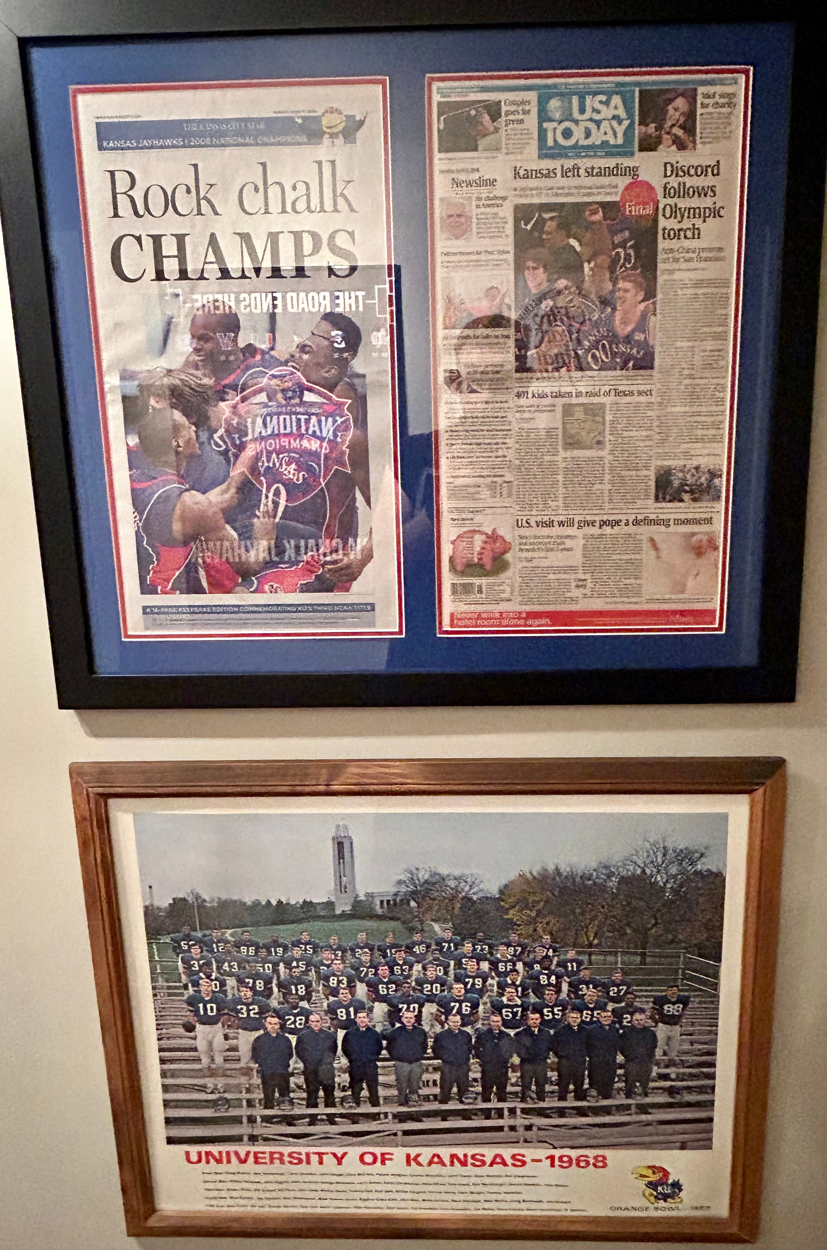 Show off your KU memorabilia collection here