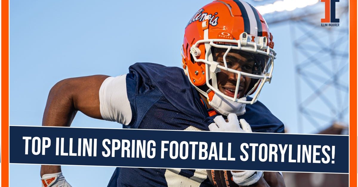 Illini Inquirer Podcast Ep. 963 | Top storylines for Illini spring football
