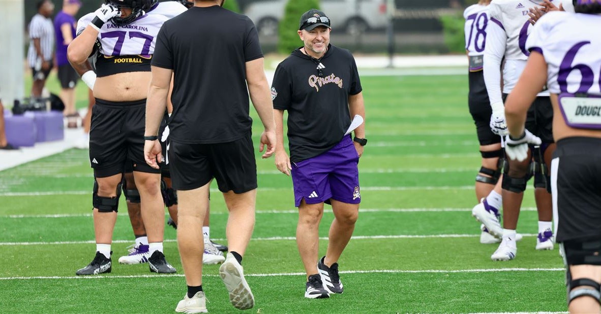 Everything Blake Harrell said after ECU started its second week of ...