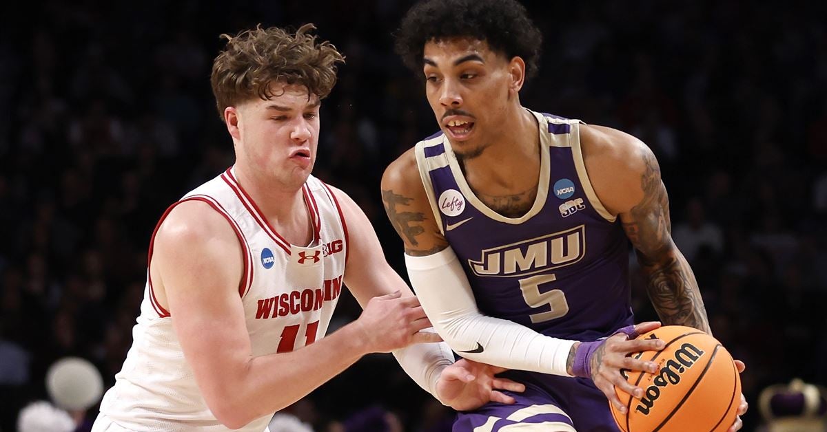Badgers can't overcome slow start, as Wisconsin falls to JMU in Brooklyn