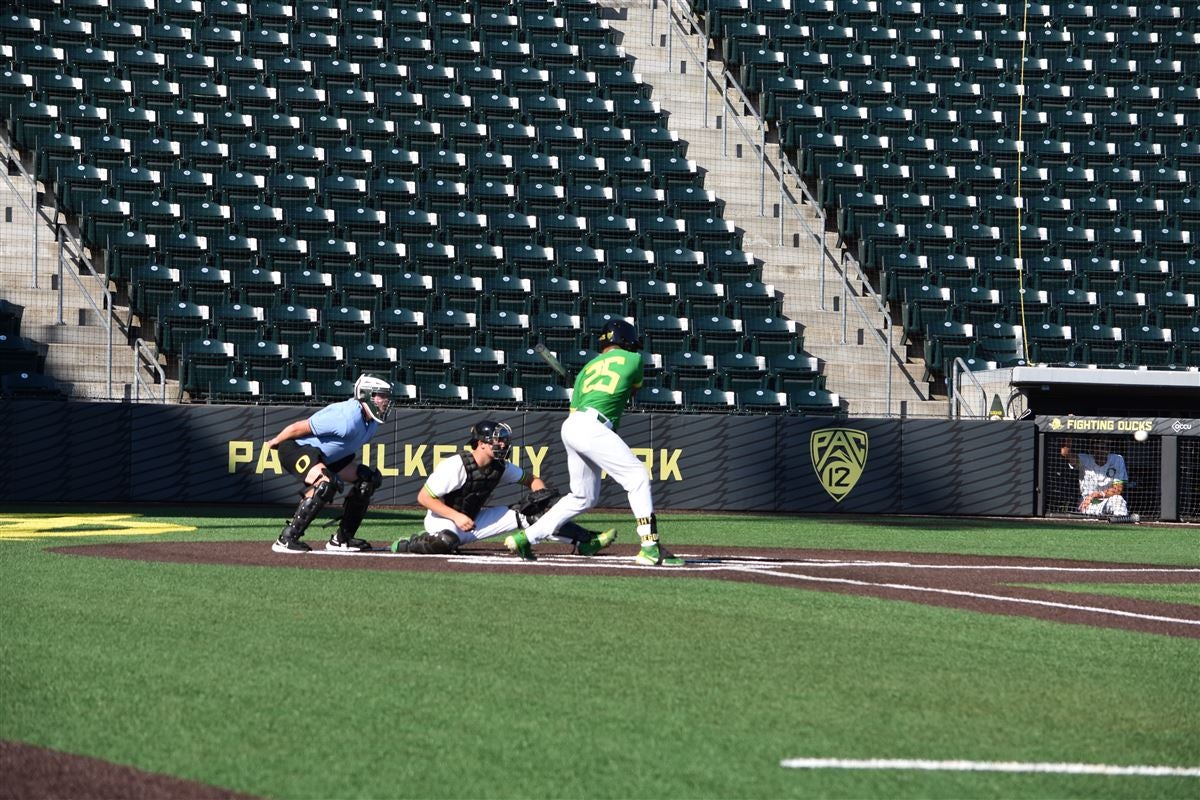Photos from the first fall scrimmage for Oregon baseball