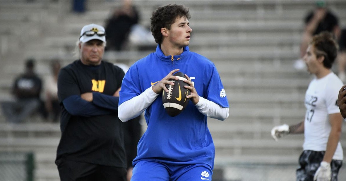 Georgia quarterback commit Ryan Montgomery well positioned after Day 1 ...