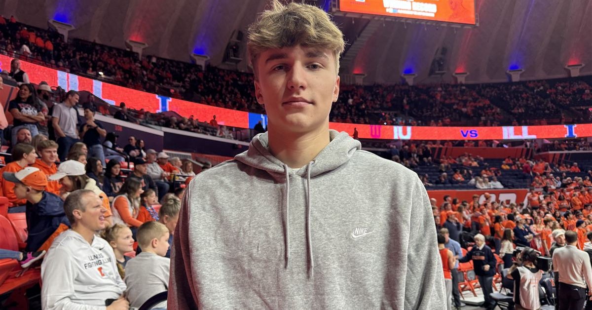 Four-star 2028 Neuqua Valley wing Cole Kelly visits Illini: 'I just ...