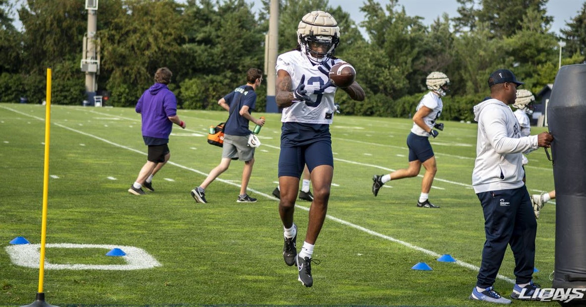 Penn State WR transfer pickup Dante Cephas adjusts to Power Five ...