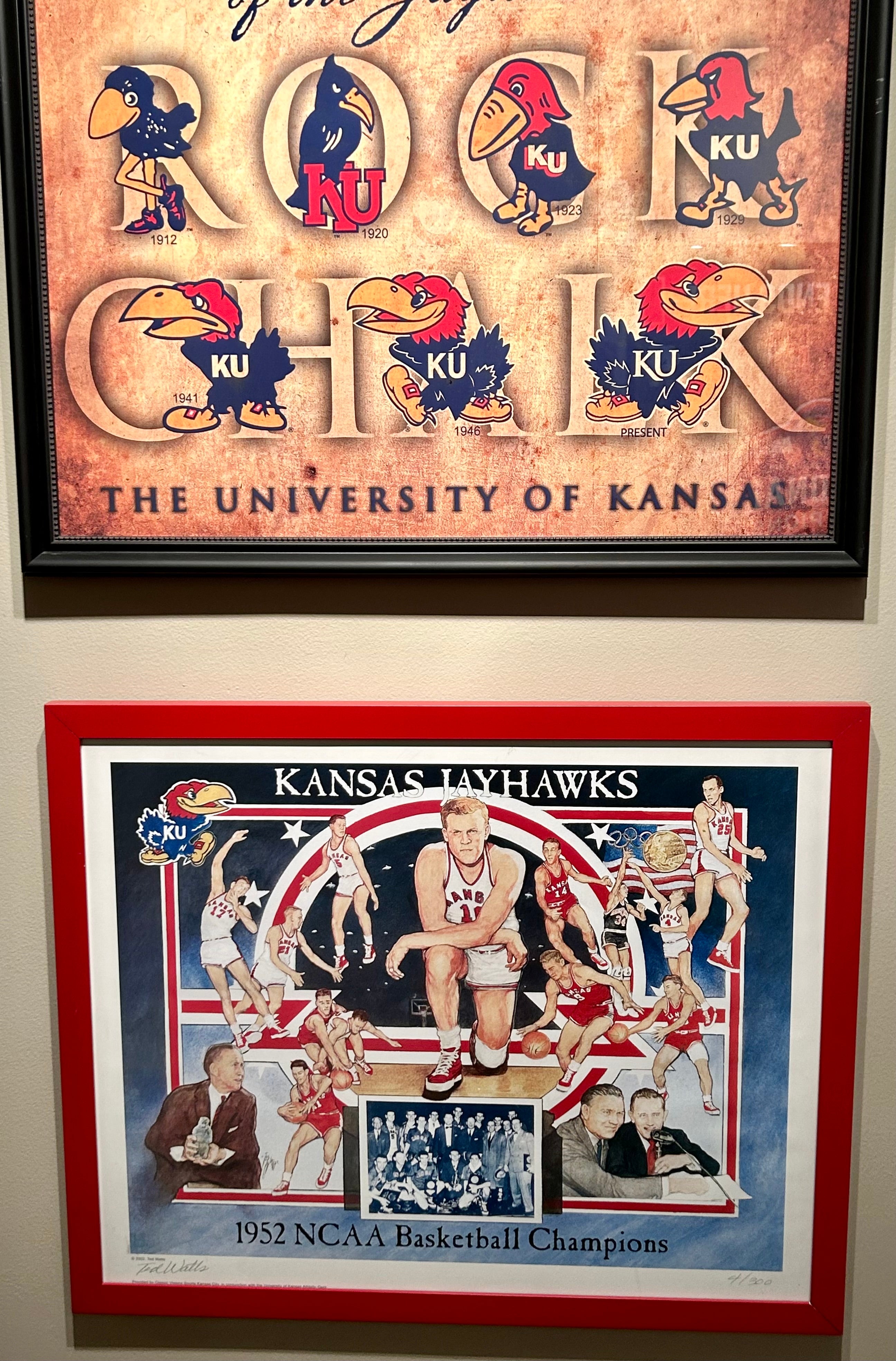 Show off your KU memorabilia collection here