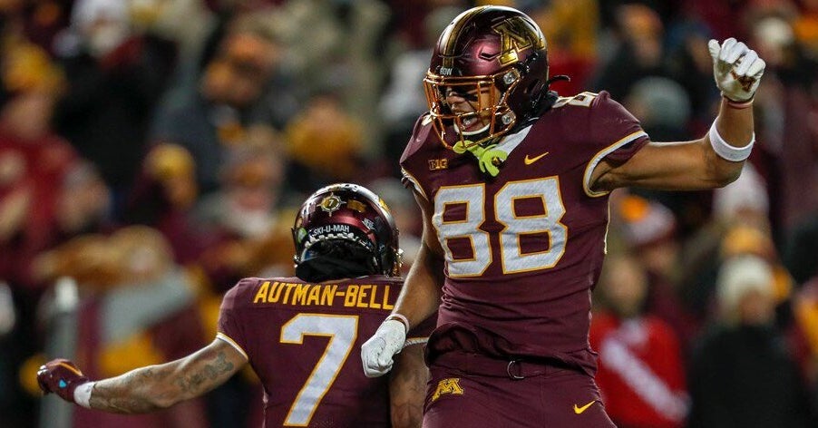 Minnesota TE Brevyn Spann-Ford, WR Chris Autman-Bell continue 'special ...