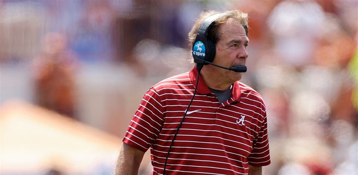 Nick Saban says 'Horns Down' taunt is 'not classy,' explains yelling at ...