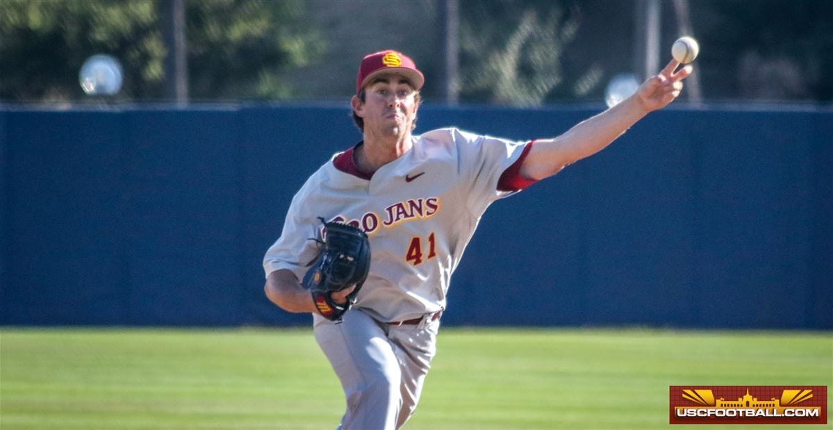 Former USC pitcher makes MLB debut for Diamondbacks