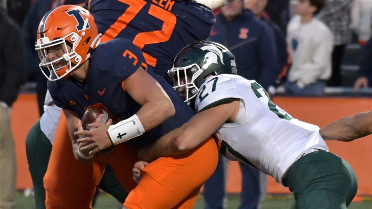 Michigan State LB Cal Haladay earns Big Ten Defensive Player of the ...