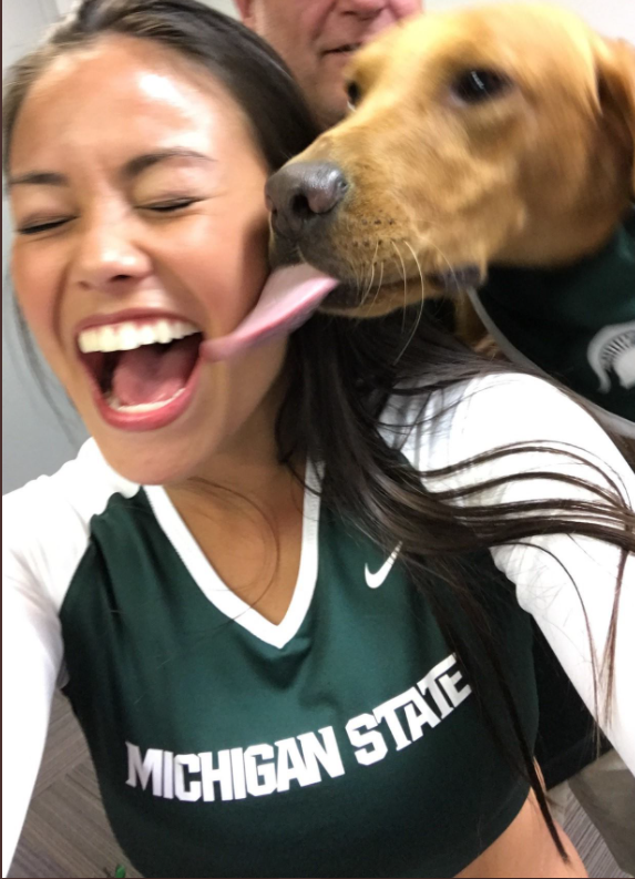 As usual, Zeke the Wonder Dog is on the job......