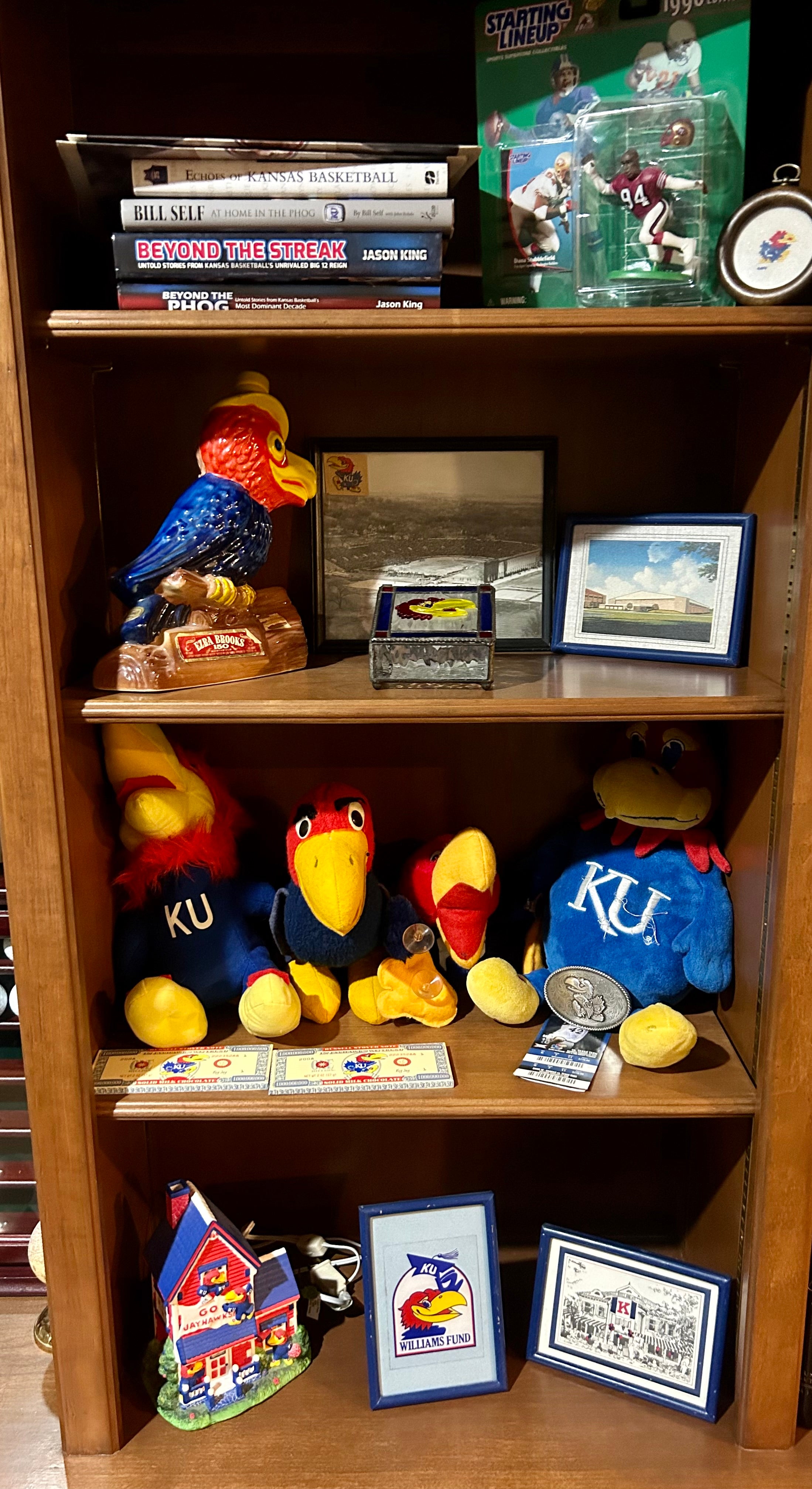 Show off your KU memorabilia collection here
