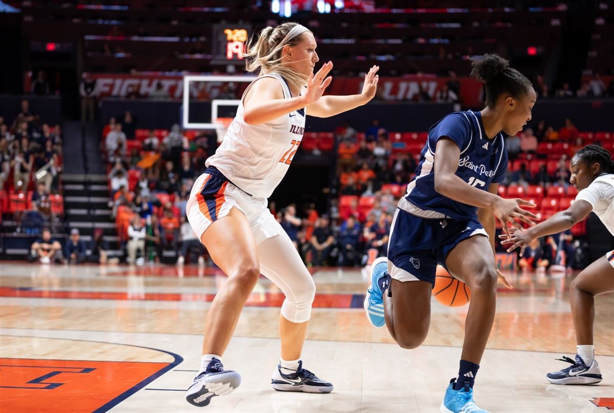 Bollin's career high paces Illini WBB in win: 'I finally just felt like ...