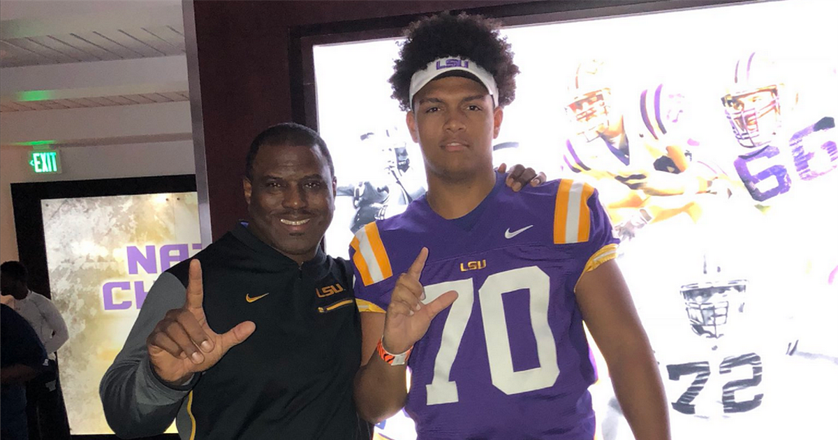 LSU makes strong impression on Jones, has since followed up