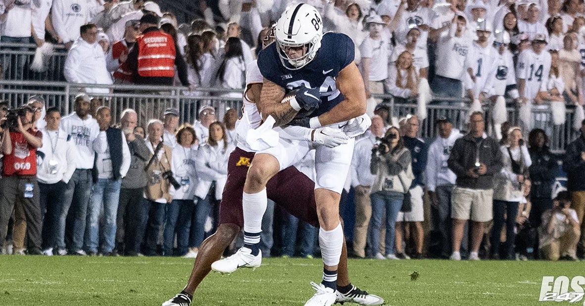 Theo Johnson, Penn State tight ends showcase value in big win over ...