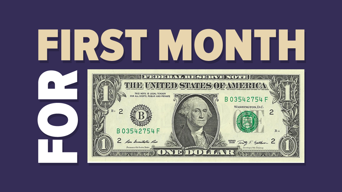 One month of Dawgman.com for a buck? We've gone insane!