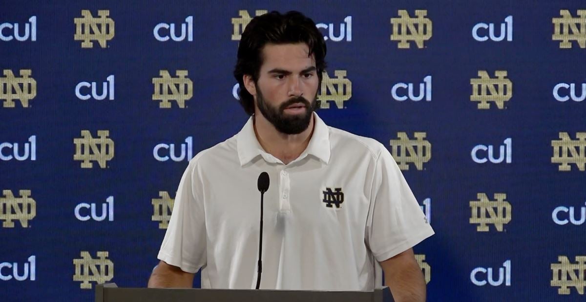 Highlights: Sam Hartman Addressed the Media Ahead of Ohio State