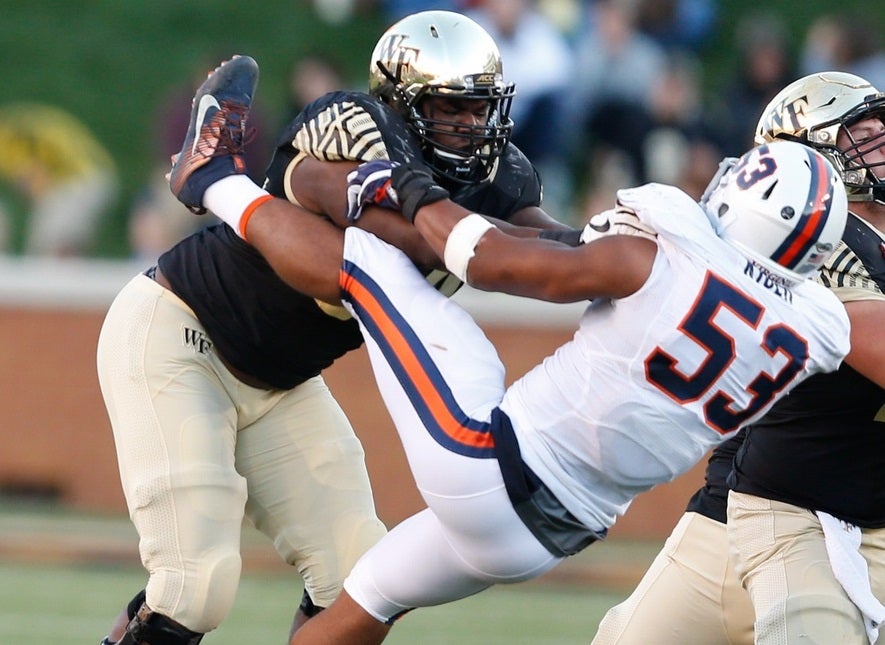 Wake OL Phil Haynes selected by the Seahawks in the NFL Draft