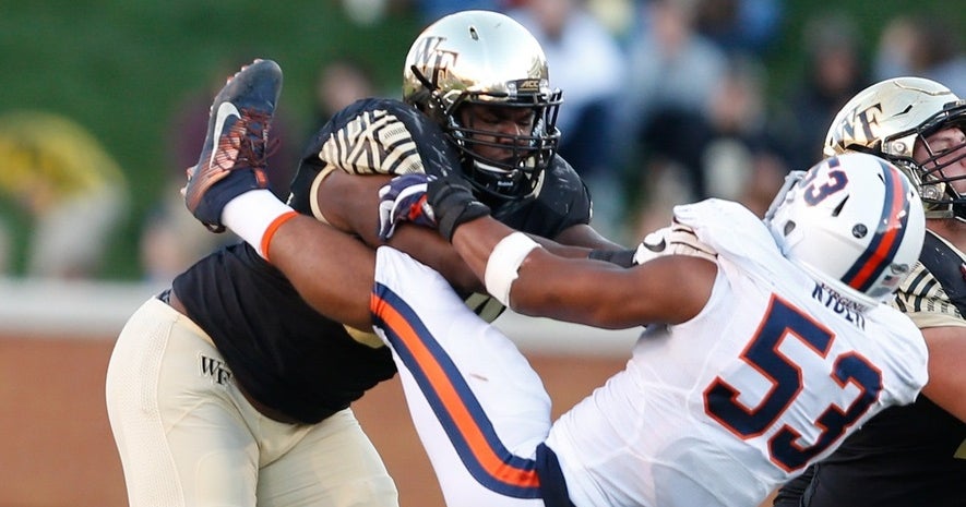 Wake OL Phil Haynes selected by the Seahawks in the NFL Draft