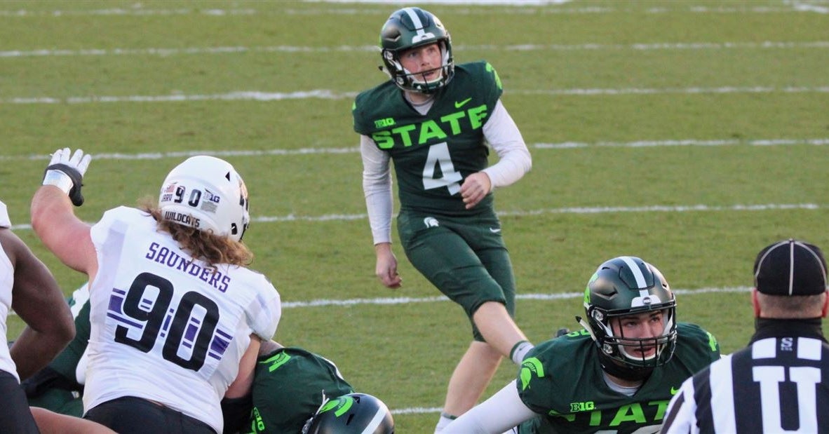 Kicker Matt Coghlin returning to Michigan State football in 2021