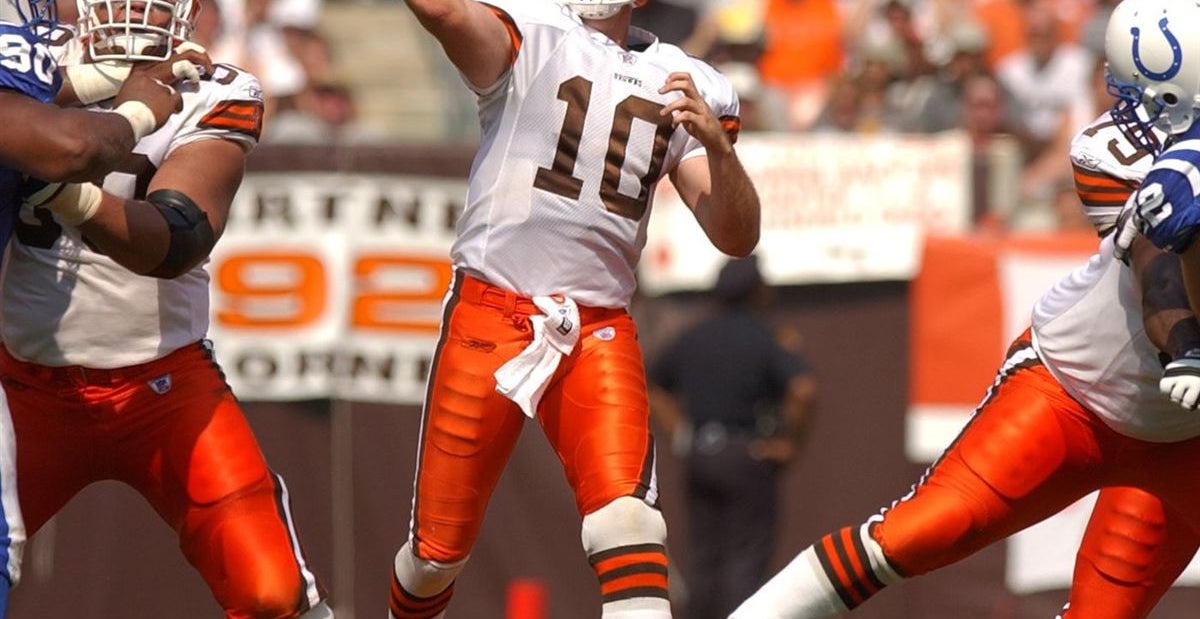 Kelly Holcomb - This Day In Cleveland Browns History 7/9