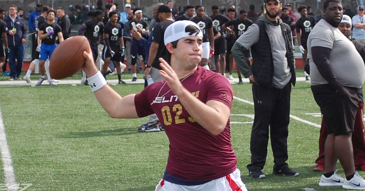 WATCH: Irish QB commit Drew Pyne in action at The Opening NJ