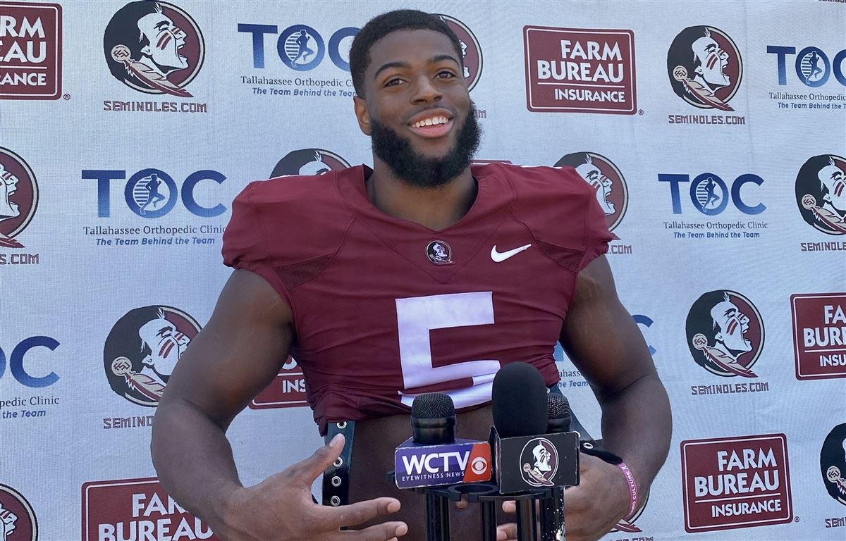 WATCH: FSU DE Jared Verse on talking trash, preseason practices, and ...