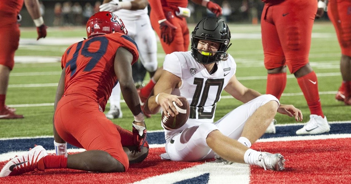 The Arizona desert swarm defense swallows up the Ducks in upset