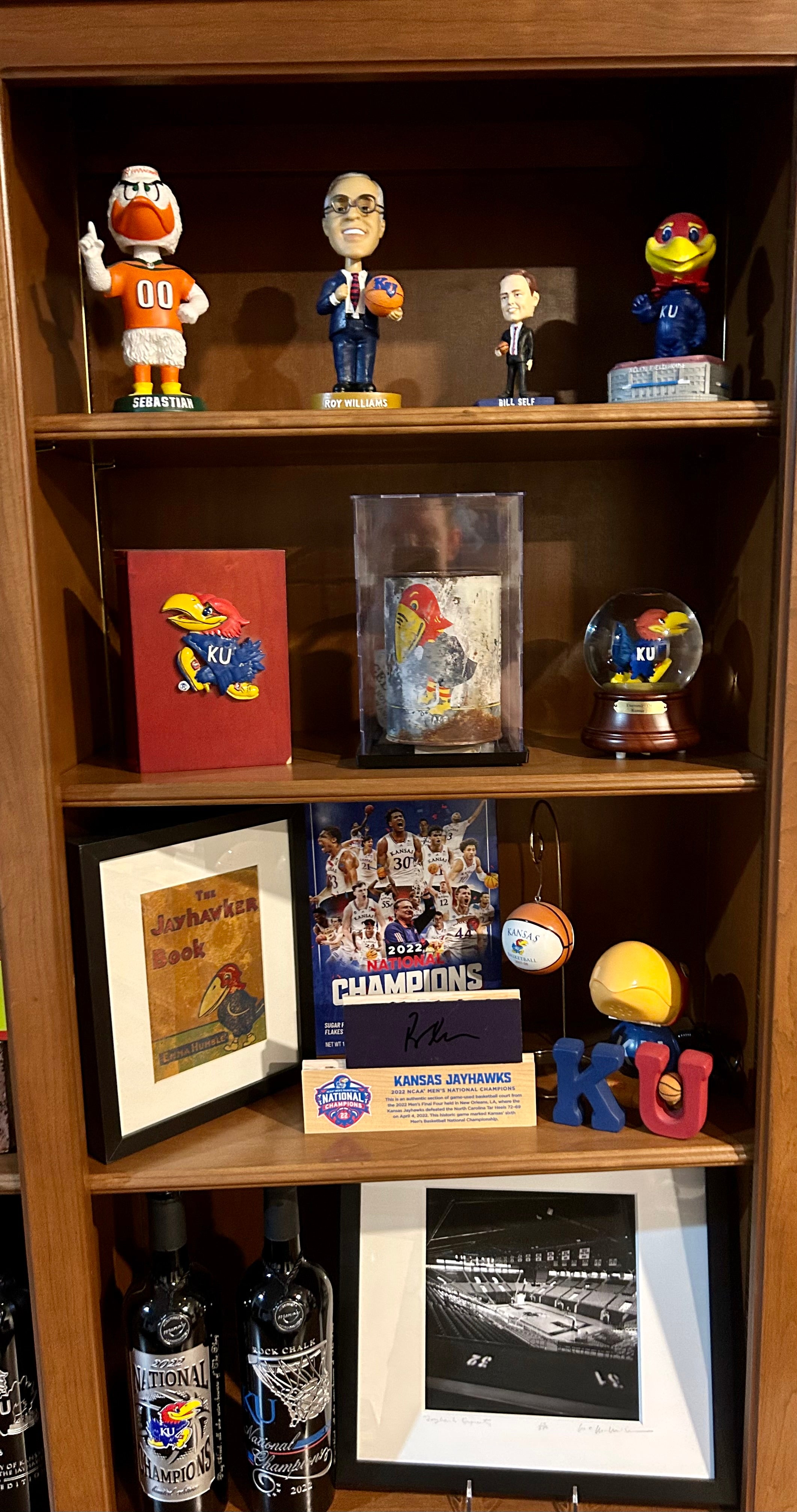Show off your KU memorabilia collection here