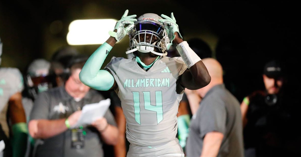 WATCH: Nebraska WR Malachi Coleman at the All-American Bowl
