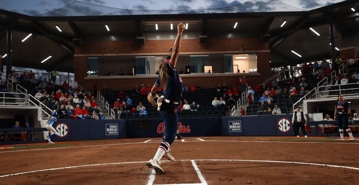 Ole Miss freshman pitcher Miali Guachino now leads America in strikouts