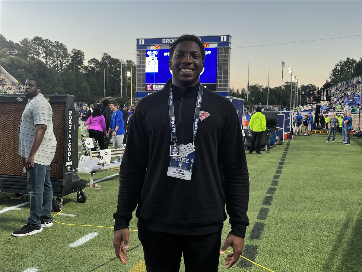 Top-100 recruit Isaiah Campbell says Duke has made him a priority and ...