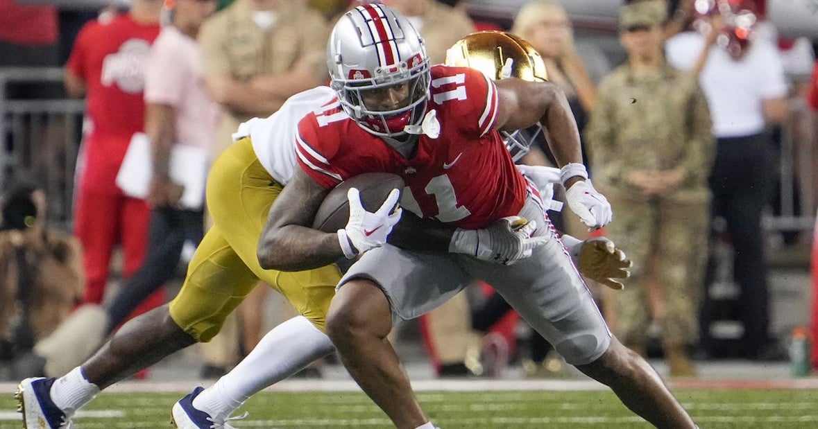 Status report: Ohio State's Jaxon Smith-Njigba, Julian Fleming game ...