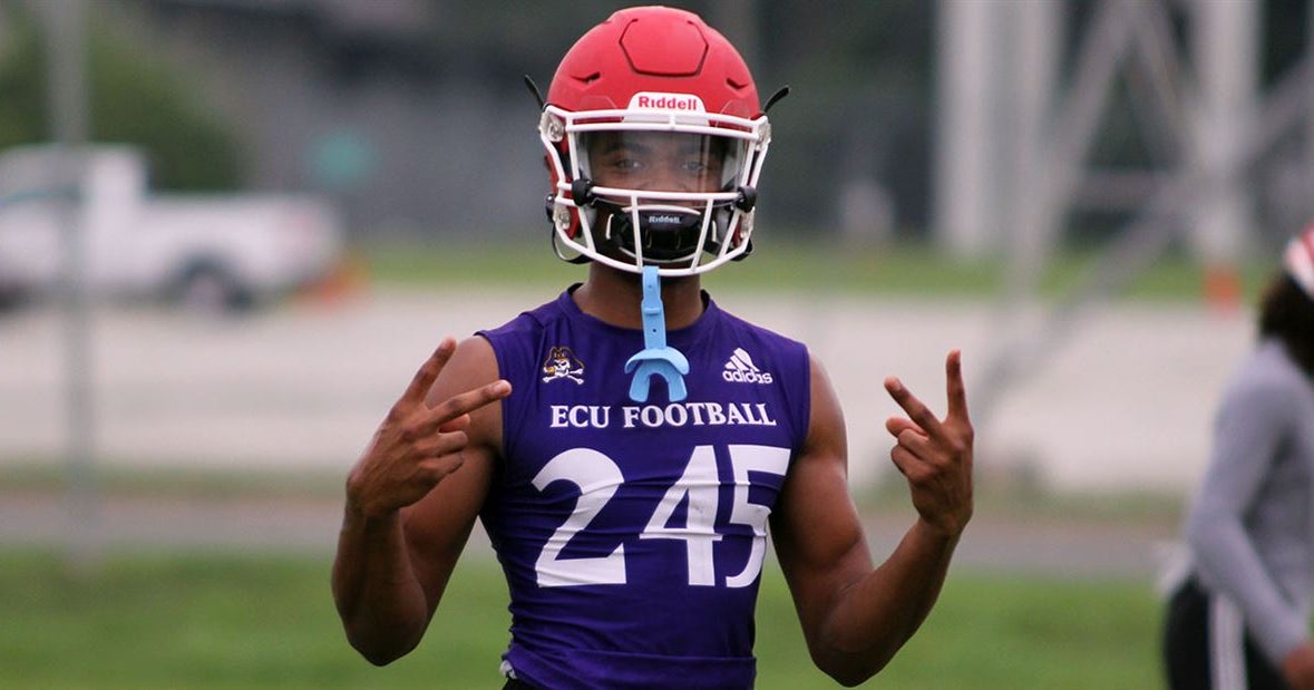 Tymir Brown enjoys Thursday night game visit to East Carolina