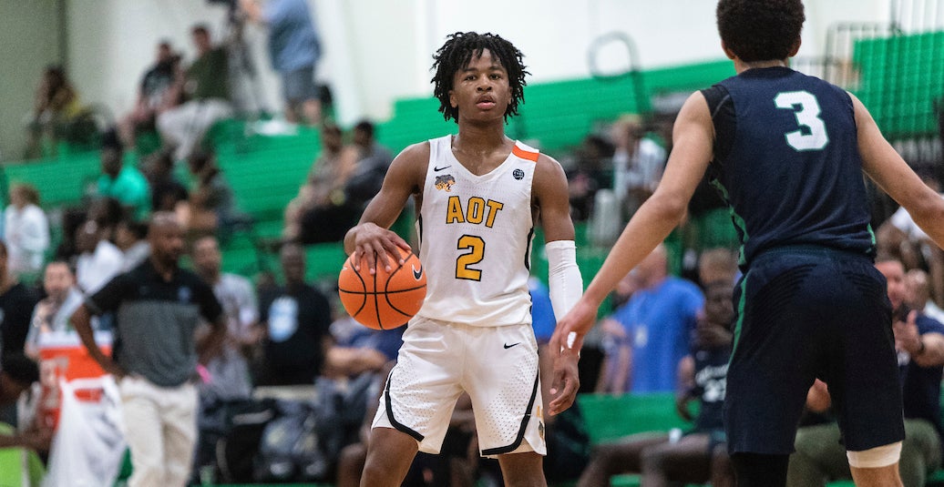 Watch Sharife Cooper's at-home ball handling workout