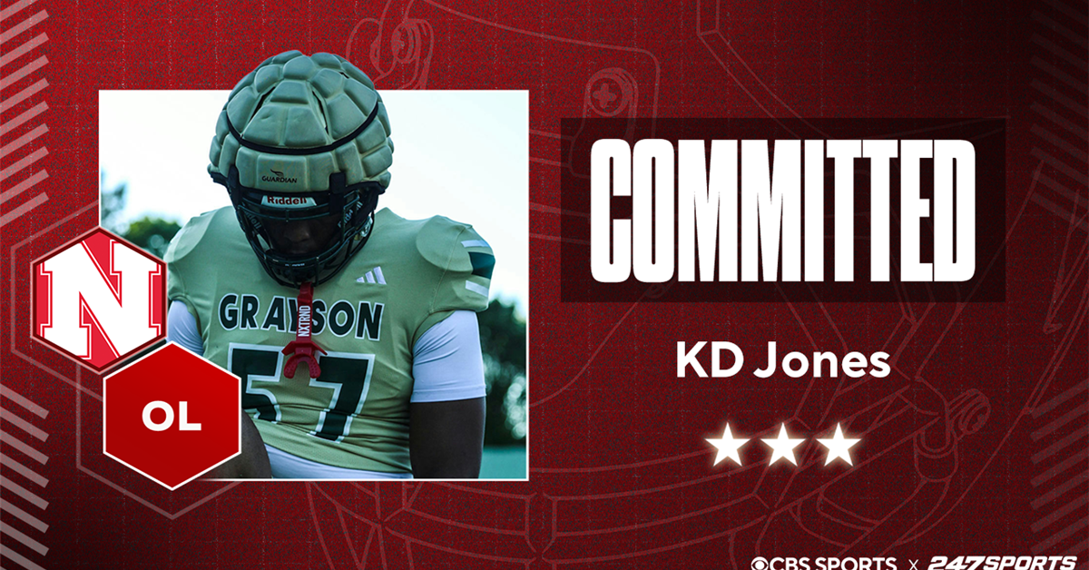 Nebraska lands commitment from Georgia offensive lineman KD Jones