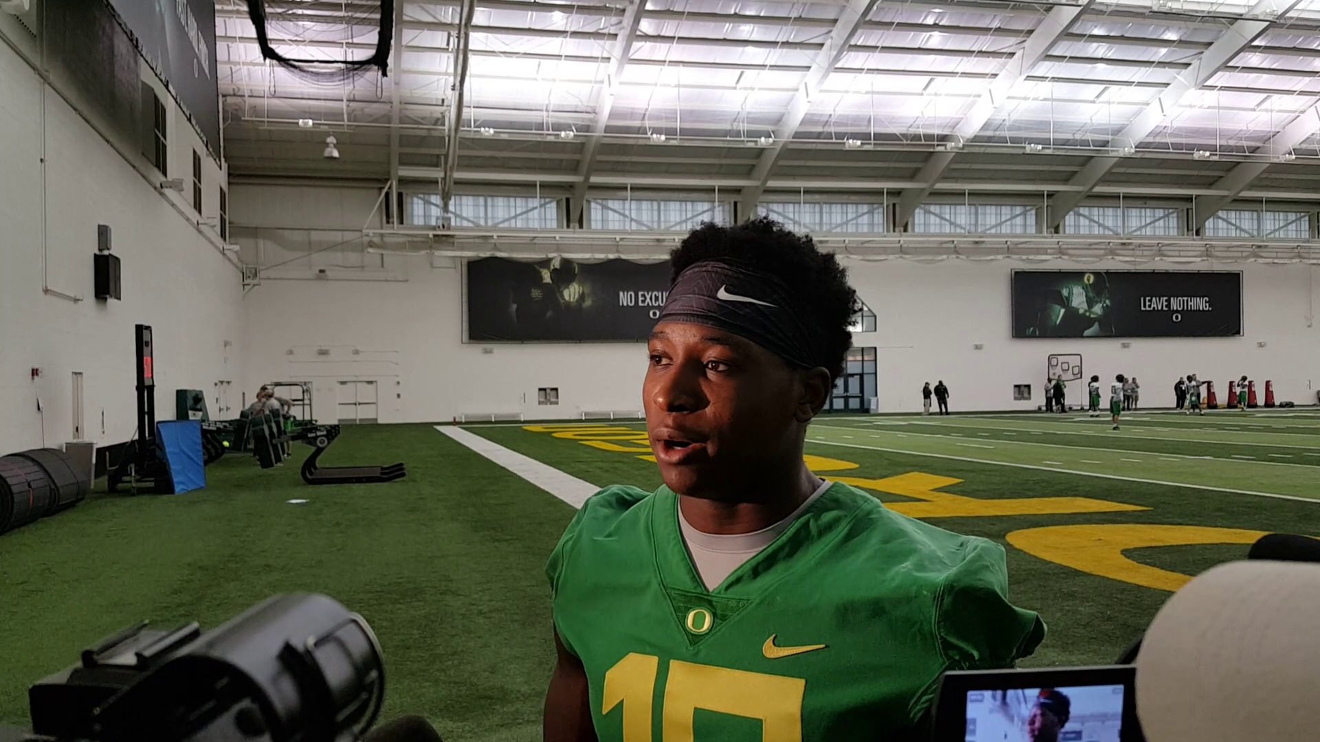 Jimmie Swain Talks About Spring Workouts