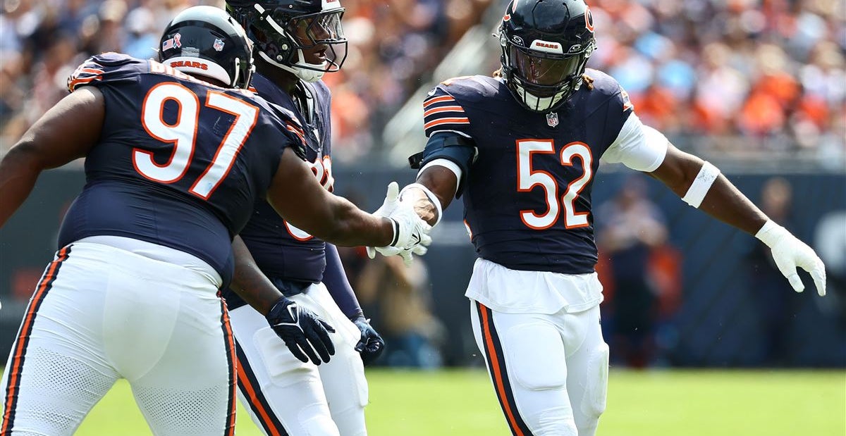 Darrell Taylor, Bears defense get aggressive in week 1 victory