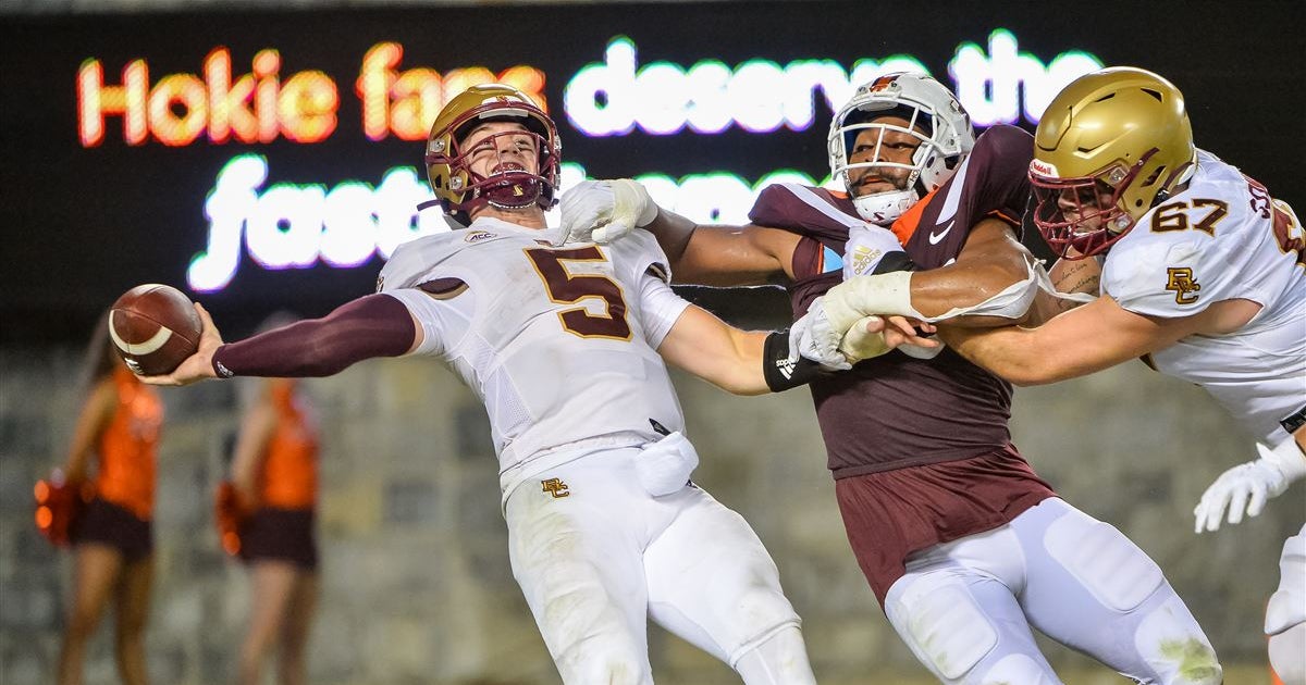 I Rewatched the BC-VT Game So You Don't Have To: Part 1