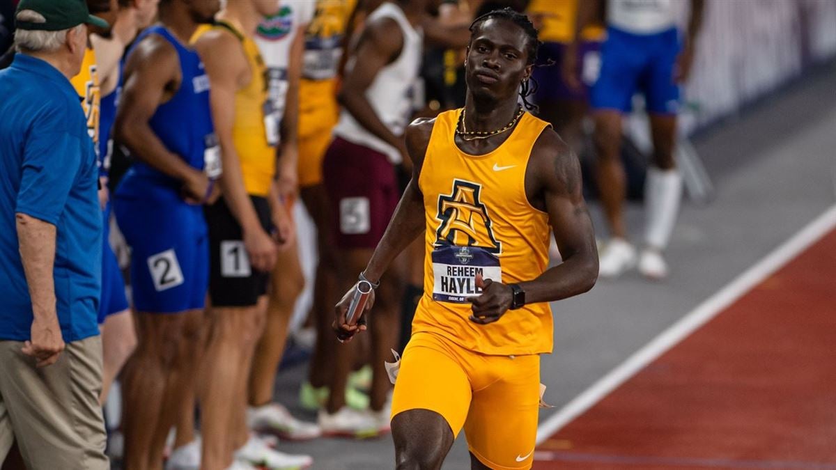 Track and Field: N.C. A&T's Reheem Hayles earns CAA athlete of the week ...