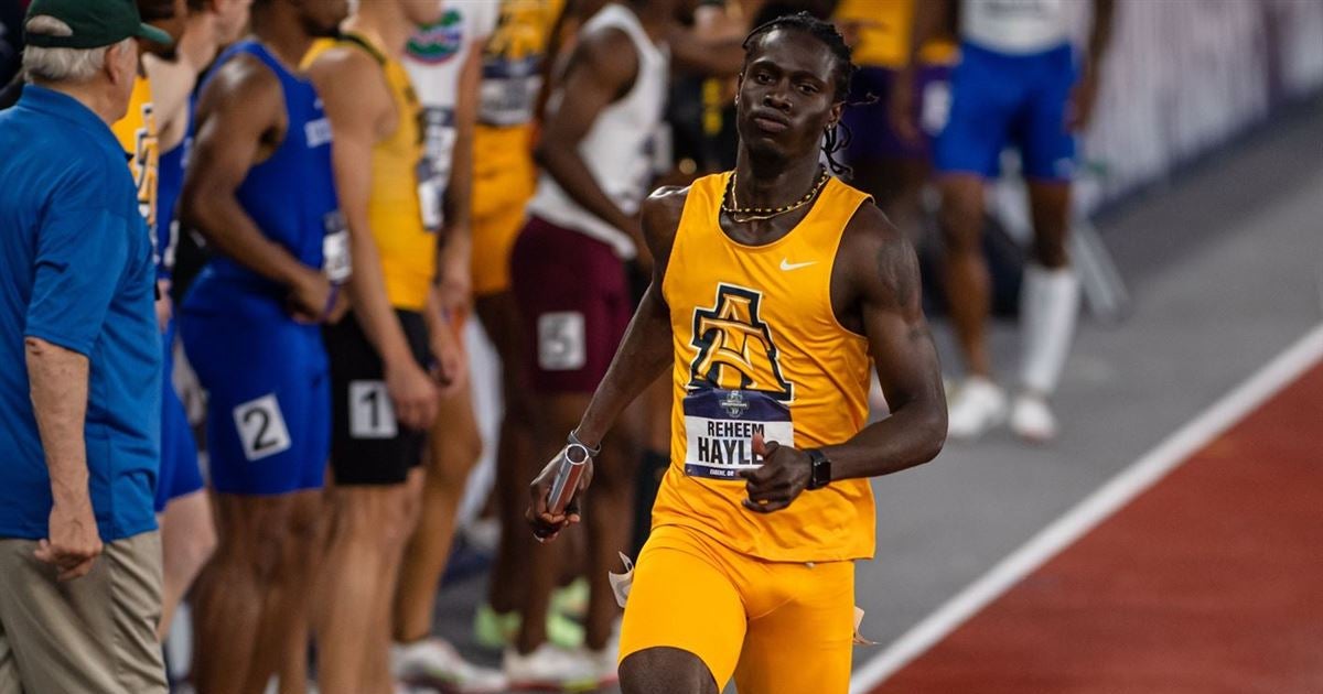 Track and Field: N.C. A&T's Reheem Hayles earns CAA athlete of the week ...