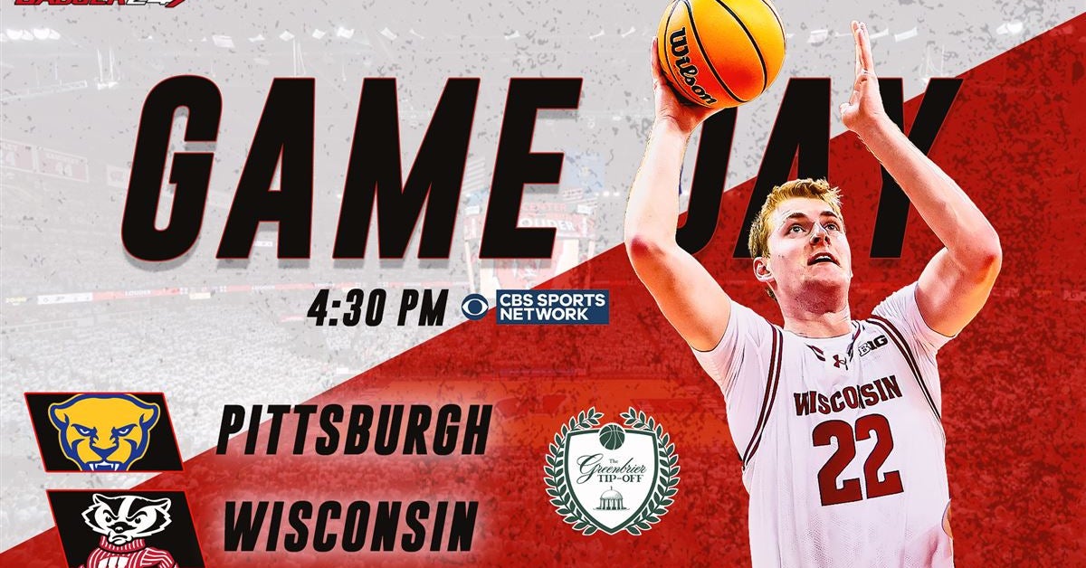 GAME DAY: Pittsburgh vs. No. 19 Wisconsin