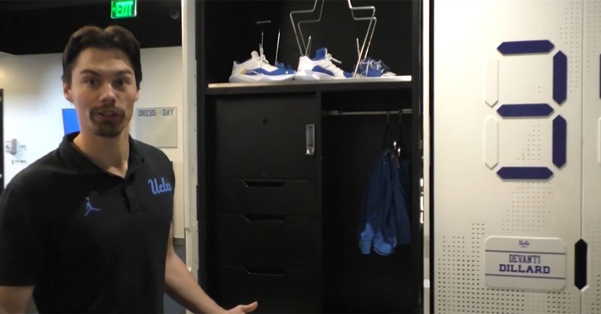 VIDEO: A Tour of UCLA's Locker Room in the Wasserman Football Center