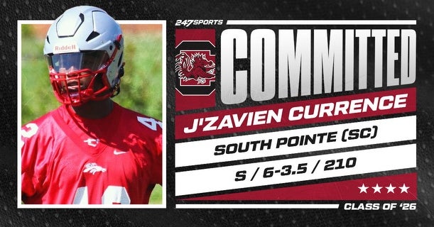 Four-star safety J'Zavien Currence commits to South Carolina
