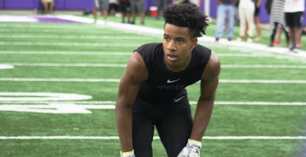 Frisco Centennial CB Ridge Texada shines at TCU camp