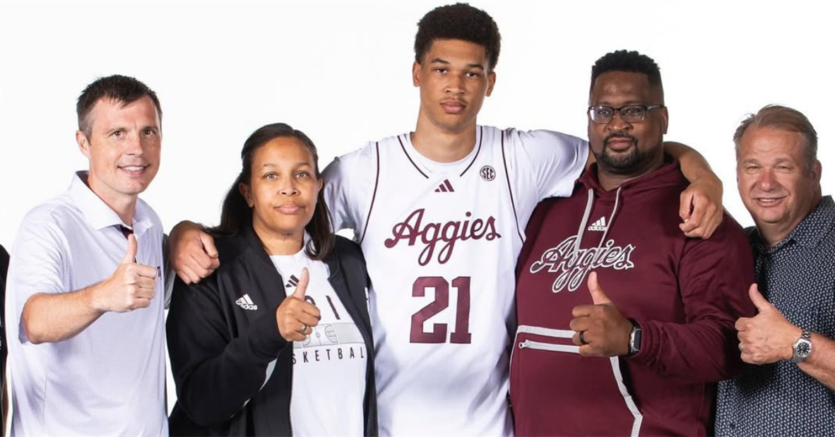 Aggies improve their standing with nation's No. 5 center Josh Irving ...