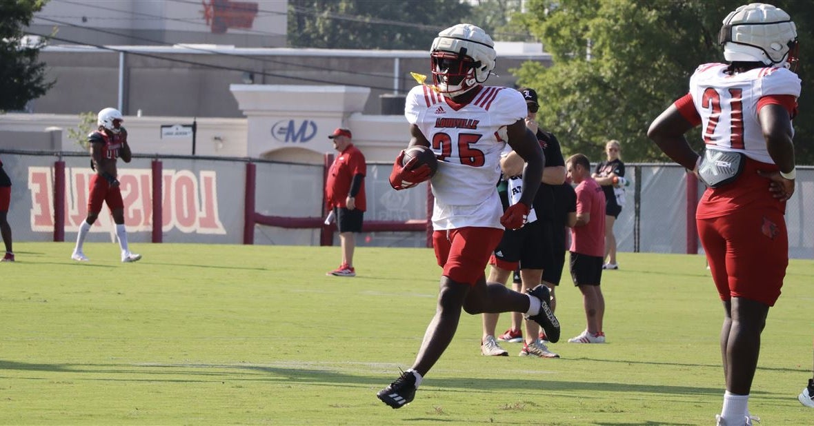 Louisville freshman RB Isaac Brown will be "tough to keep off the field"
